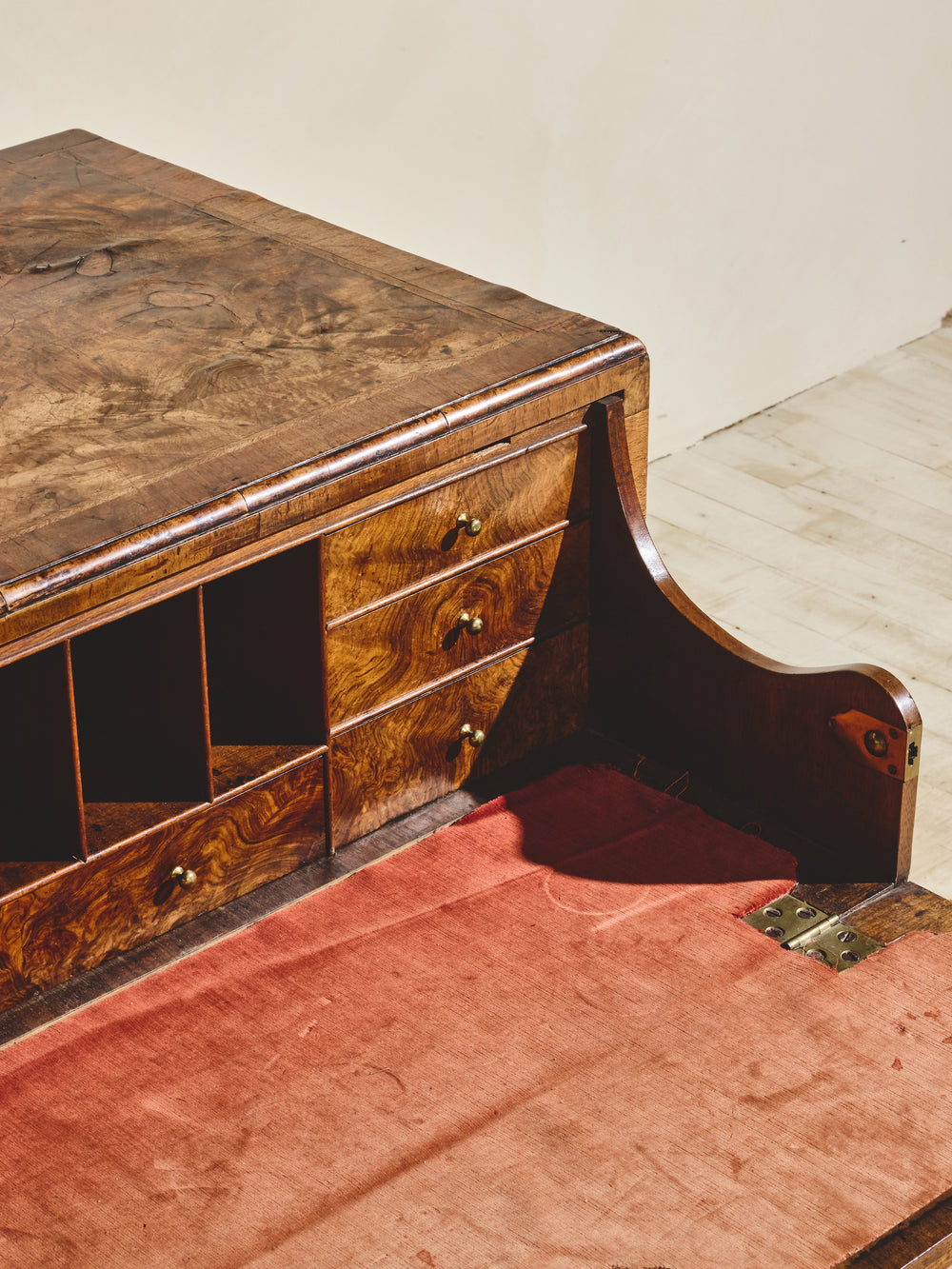 Walnut Burl Chest