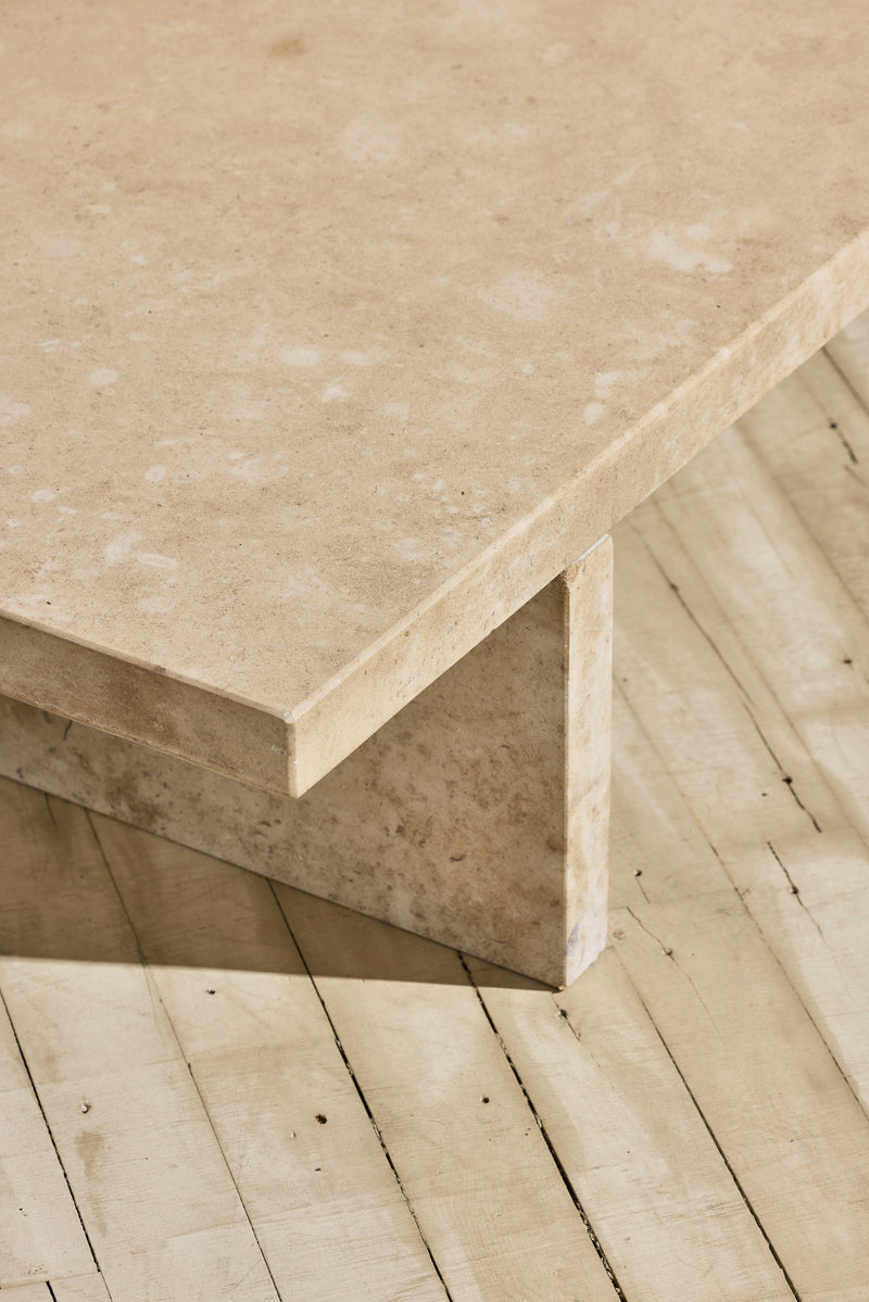 Limestone Coffee Table