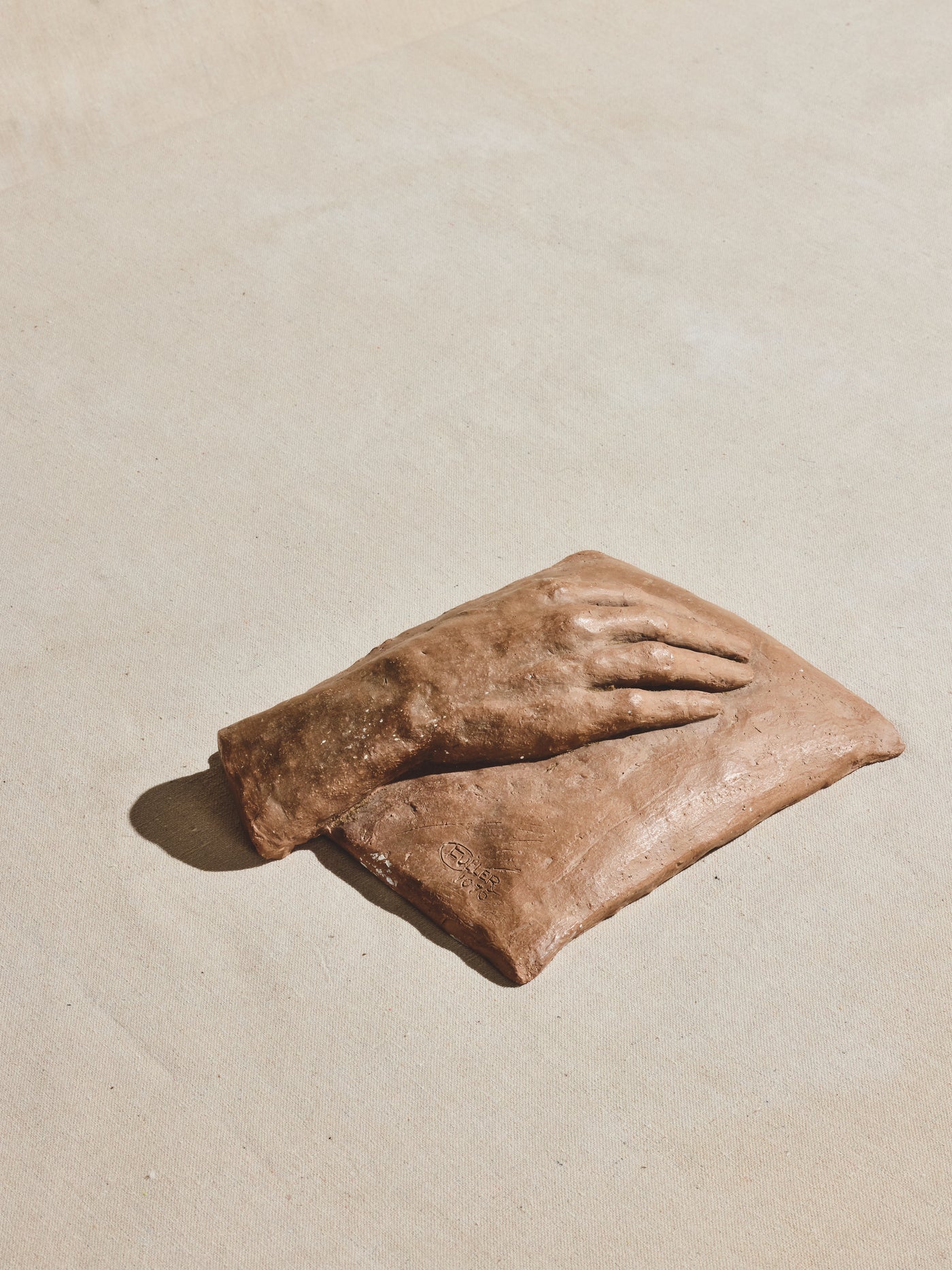 Modeled Clay Hand