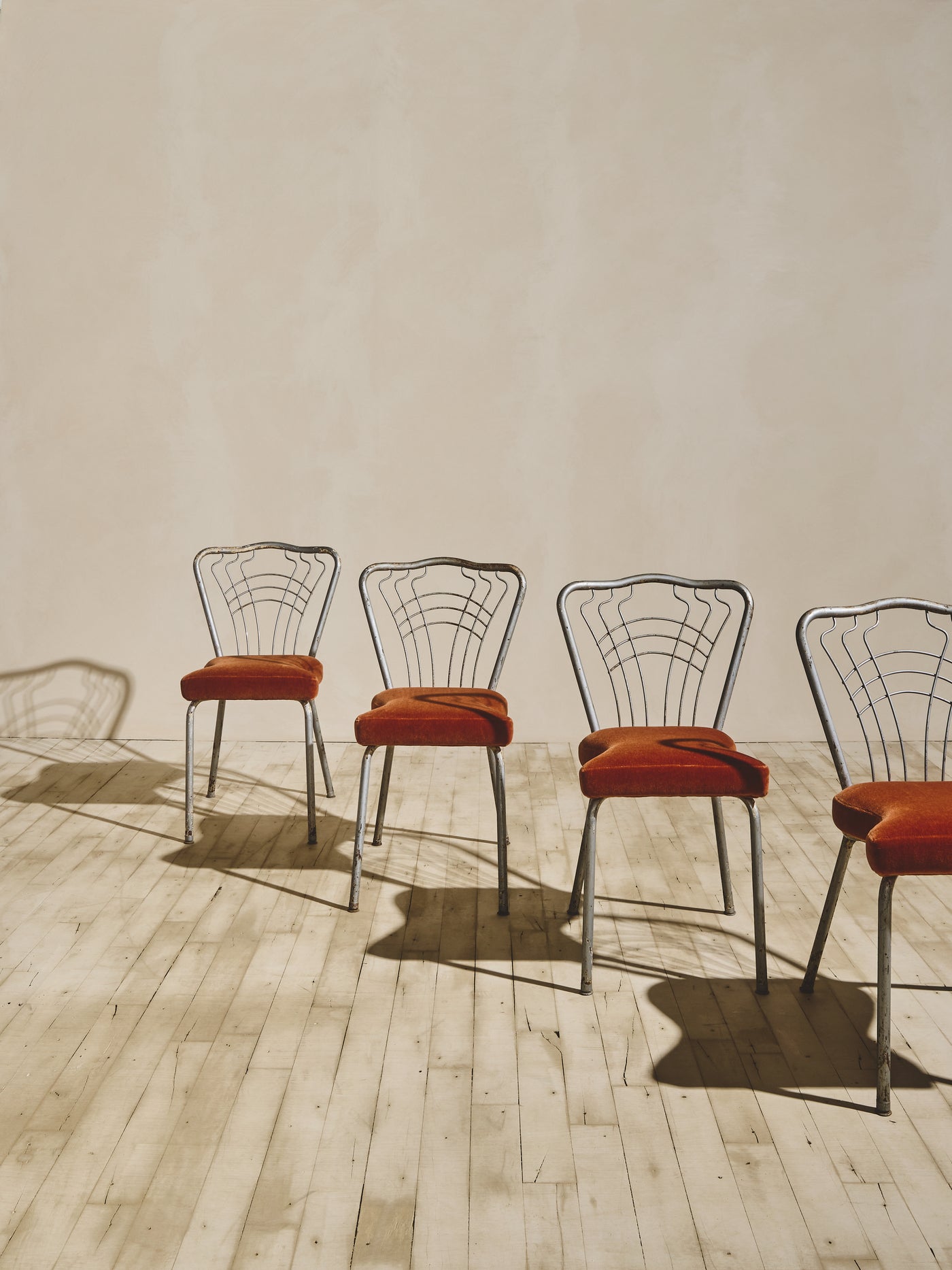 1950s Kooky Metal Chair